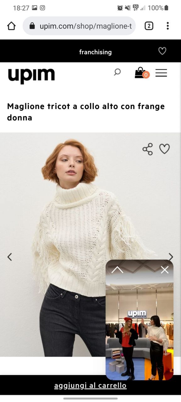 Upim in tendenza grazie al Livestream Shopping - Snap Italy