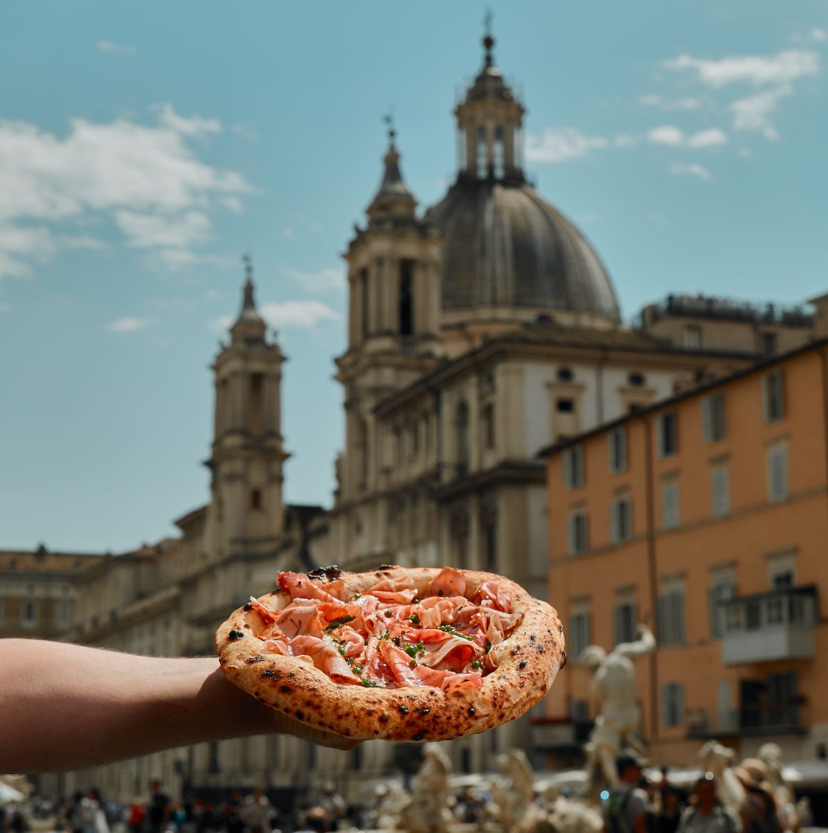 Brucio - Fuoco e Farina, la pizza contemporanea a Piazza delle Coppelle